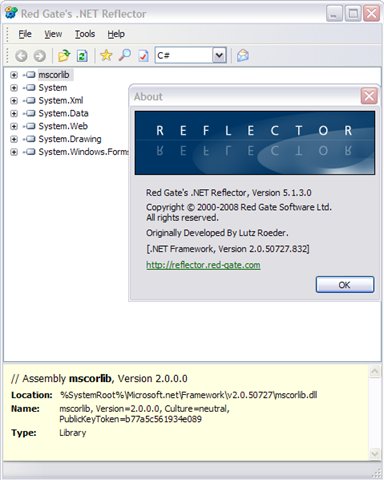 Very exciting news! Red Gate’s .Net Reflector | Ben Hall's blog